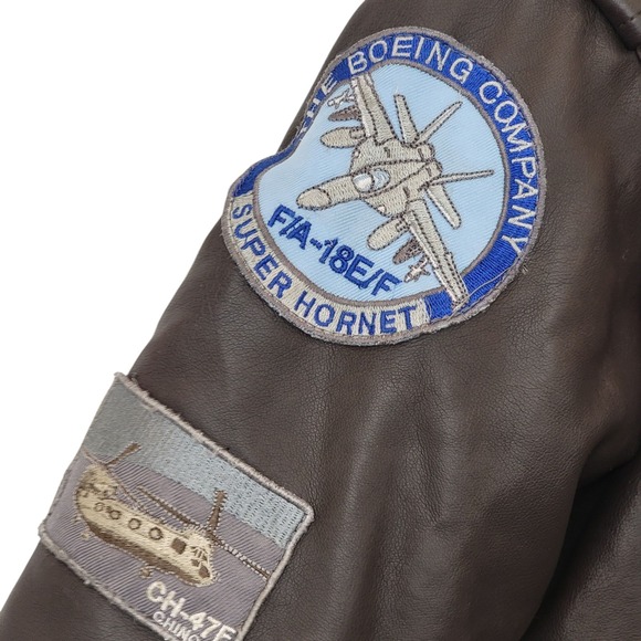 Boeing | Jackets & Coats | Boeing Authentic Flight Jacket Pilot Bomber ...